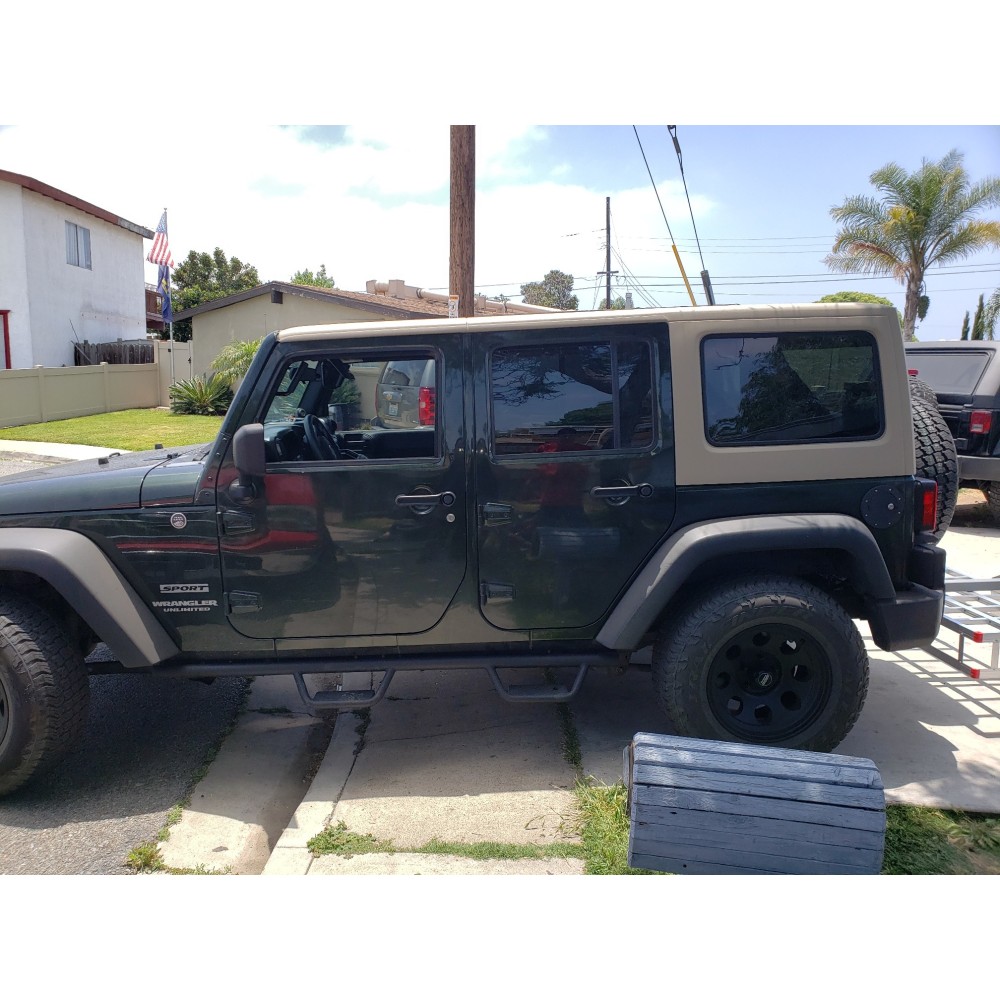 2007-2018 Jeep Wrangler JKU Unlimited Hard Top